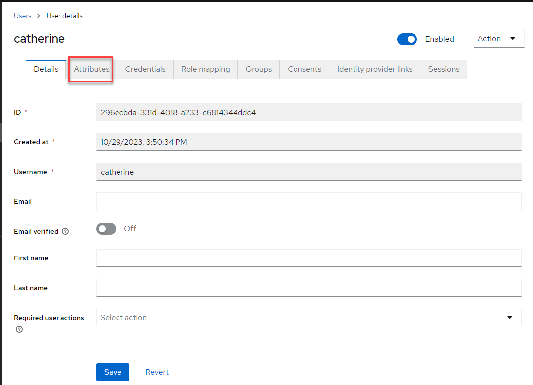 Adding New Users To Keycloak