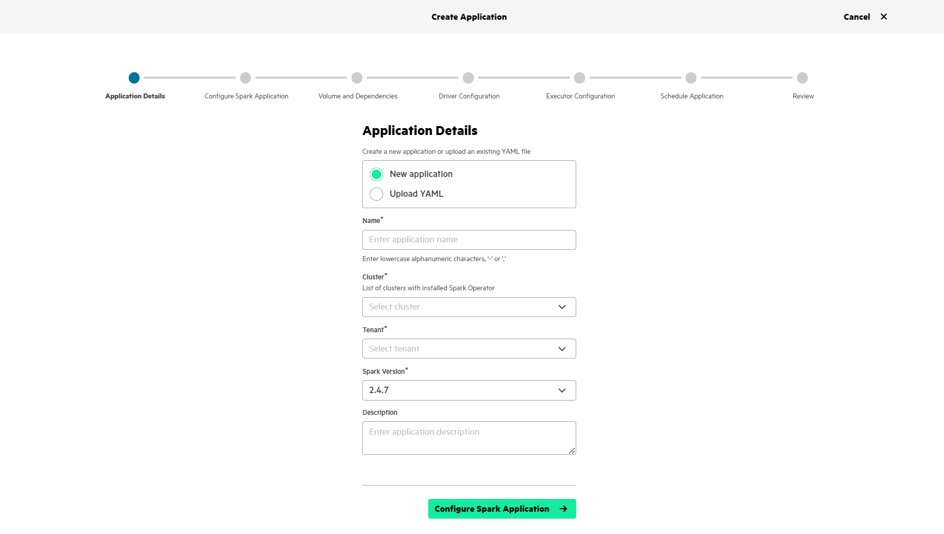 Creating Spark Applications Creating Spark Applications