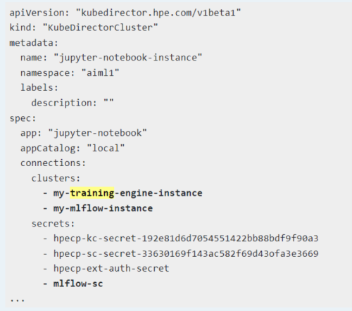 Tutorial Kubedirector Training And Serving